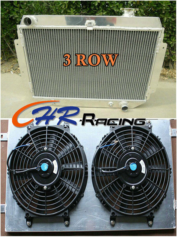 Aluminium Radiator Holden Torana HQ HJ HX HZ HK Kingswood Chevy V8+Shr ...