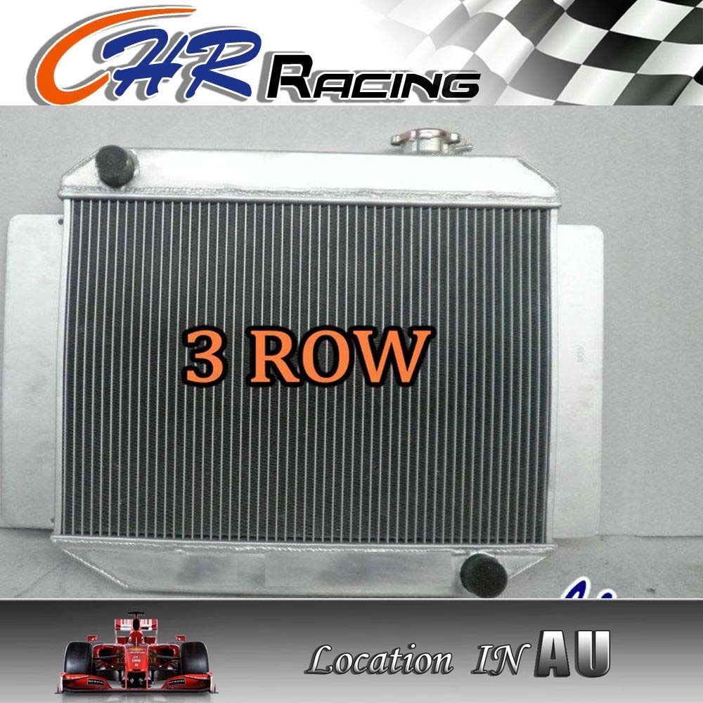 3 Rows Aluminum Radiator for HOLDEN Kingswood HD HR HK HT HG 6cy MT 19 ...